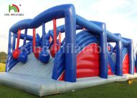 China Custom Inflatable Sports Games 5k Obstacle Course Wreoking Balls 1 Years Warranty for sale