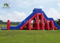 China Colorful 25*10m Giant 5K Inflatable Sports Games / Commercial Inflatable Slide for sale