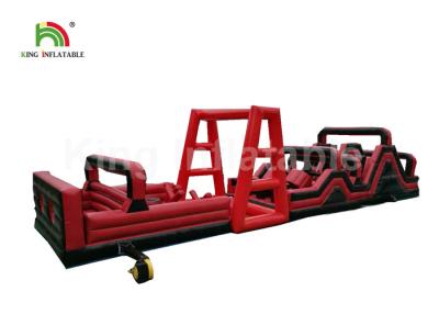 China Red Outdoor 18OZ PVC Inflatable Sports Games With Digital Printing for sale