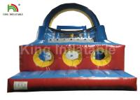 China Durable Inflatable Sports Games With Slide And Climbing , Children 'S Obstacle Course for sale