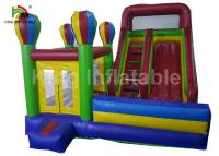 China 0.55mm PVC Tarpualin 4 In 1 Combo Inflatable Jumping Bouncer With Slide For Kids for sale