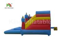 China Fire - Retardant Outdoor Toddler Inflatable Bouncers With Slide / Water Pool for sale