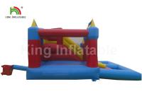 China Fire - Retardant Outdoor Toddler Inflatable Bouncers With Slide / Water Pool for sale