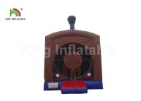 China Children Inflatable Jumping Castle , 0.55mm PVC Commercial Inflatable Trampolines for sale