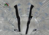 China 0.8mm Inflatable Clear PVC Human Bumper Bubble Ball / Human Hamster Ball for sale