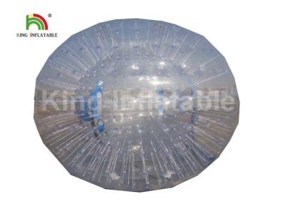 China Air Tight Transparent 1.2m Diameter Inflatable Zorb Ball For Rolling Down for sale