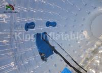 China Air Tight Transparent 1.2m Diameter Inflatable Zorb Ball For Rolling Down for sale