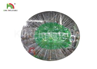 China Durable Green 0.8mm PVC Outdoor Inflatable Bumper Ball For Adult for sale