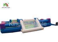 China 0.45mm - 0.55mm PVC  Inflatable Sports Games Human Body Limited Football Field Game for Adult for sale