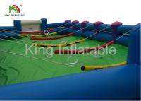 China 0.45mm - 0.55mm PVC  Inflatable Sports Games Human Body Limited Football Field Game for Adult for sale