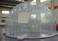 China 0.9mm PVC Inflatable Bubble Tent / Transparent Tents for advertising exhibition for sale