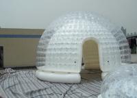 China 0.9mm PVC Inflatable Bubble Tent / Transparent Tents for advertising exhibition for sale