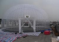 China Backyard Camping Inflatable Bubble Tent , Clear Inflatable Lawn Tent for Adults and Kids for sale
