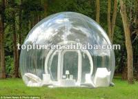 China Backyard Camping Inflatable Bubble Tent , Clear Inflatable Lawn Tent for Adults and Kids for sale