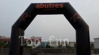 China Customized Large Inflatable Black Arch For Advertising With Good Quality From China for sale