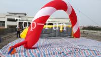 China Goodlooking Inflatable Rainbow Clolorful Arch For Advertising Or Event for sale
