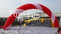 China Goodlooking Inflatable Rainbow Clolorful Arch For Advertising Or Event for sale