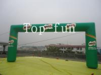 China Large Grenn Inflatable Entrance Arch / Big Inflatable Arch For Rental / Inflatable Arch Pric China for sale