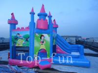 China Kids Indoor or Outdoor Princess Commercial Inflatables Bouncy Castle House for Hire for sale