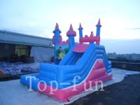 China Kids Indoor or Outdoor Princess Commercial Inflatables Bouncy Castle House for Hire for sale