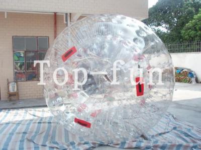China Water Fun Game Transparent Safety Inflatable Zorb Ball For Sports Playground for sale