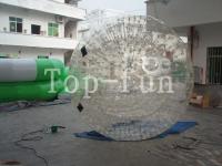 China Outdoor Clear Inflatable Zorbing Ball / Big Glass Balls With 1 Year Warranty for sale