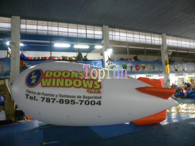 China Zepplin Inflatable Helium Blimp / Inflatabel Advertising Balloon for promotion for sale
