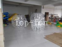 China 1.2 / 1.5 / 1.8m PVC / TPU Transparent Inflatable Body Bumper Ball For Kids And Adults for sale