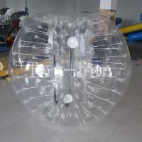 China Transparent Grassplot / Snow Field TPU Inflatable Bumper Balls For Kids And Adults for sale