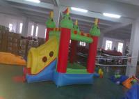 China Oxford fabric inflatable house small bounce for kids with slide for sale