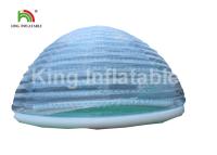 China Waterproof 1.0mm PVC Inflatable Dome Bubble Tent Double Layers Structure for sale