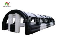 China Commercial Big Inflatable Event Tent Black And White Color EN14960 EN71 SGS for sale