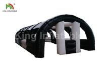 China Commercial Big Inflatable Event Tent Black And White Color EN14960 EN71 SGS for sale