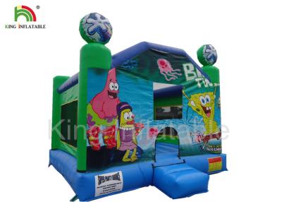 China Inflatable airplane jumping castle 0.45-0.55mm PVC tarpaulin , unti-riptured for sale
