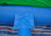 China Inflatable airplane jumping castle 0.45-0.55mm PVC tarpaulin , unti-riptured for sale