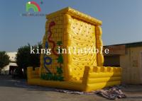 China 0.55mm PVC Tarpaulin Inflatable Sports Games / Exciting Outdoor Rock Inflatable Climbing Mountain for sale