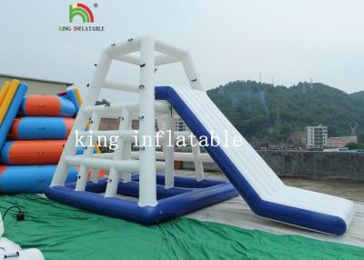 China 12feet Height PVC Tarpaulin Inflatable Water Park Outdoor Jumping Tower Slide for sale