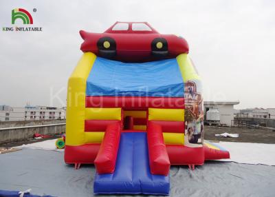 China PVC Fireproof Commercial Inflatable Bouncers For Kids Jumping Car Houses for sale