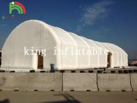 China White Giant Inflatable Lawn Tent With Door For Outdoor Events Amusement Park Used for sale