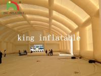 China White Giant Inflatable Lawn Tent With Door For Outdoor Events Amusement Park Used for sale
