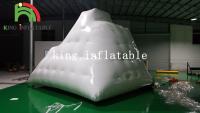 China 4m x 3m Green / White Inflatable Water Toy / Mini PVC Iceberg For Water Park for sale