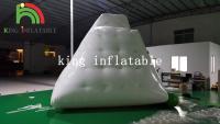 China 4m x 3m Green / White Inflatable Water Toy / Mini PVC Iceberg For Water Park for sale