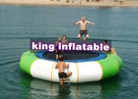 China 3m D Aquatic Inflatable Trampoline PVC Water Toy Without Steel Spring For Water Park for sale
