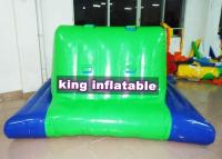 China Green And Blue Inflatable Water Toys PVC Inflatable Side Horse For Water Parks for sale