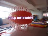China Cushion Inflatable Zorb Ball / Color D-Ring Inflatable Ball Zorb Rollig With Ramp for sale