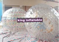 China Customized Amusement Inflatable Zorb Ball / Colour Ball Zorb With  For Festival Playing for sale