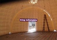 China Airtight Inflatable Tent / White Dome Tent Short-lived For Project Show Events for sale