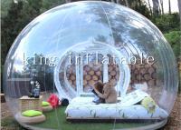 China Commercial Transparent PVC Lawn Inflatable Bubble Tent Balloon 4 M Diameter for sale