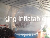 China Exhibition Show Christmas Inflatable Snow Globes Outdoors 3m Diameter for sale