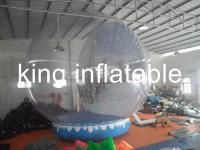 China Exhibition Show Christmas Inflatable Snow Globes Outdoors 3m Diameter for sale
